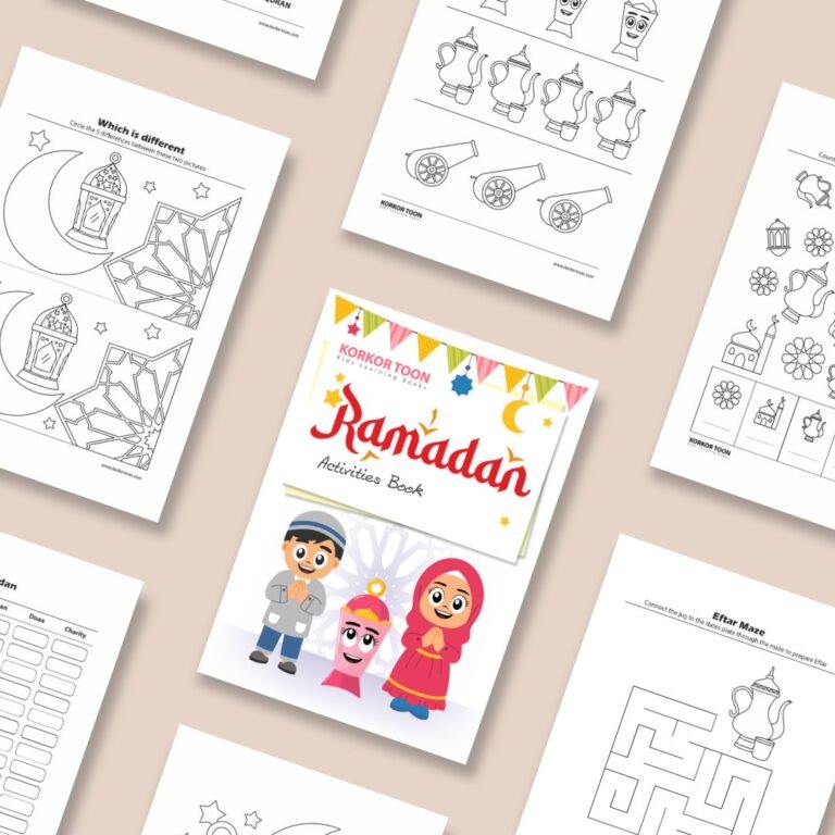 Ramadan Activities Book - korkortoon.com